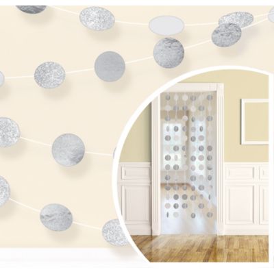 013051683405 UPC - Silver Glitter Dot String Decorations | UPC Lookup