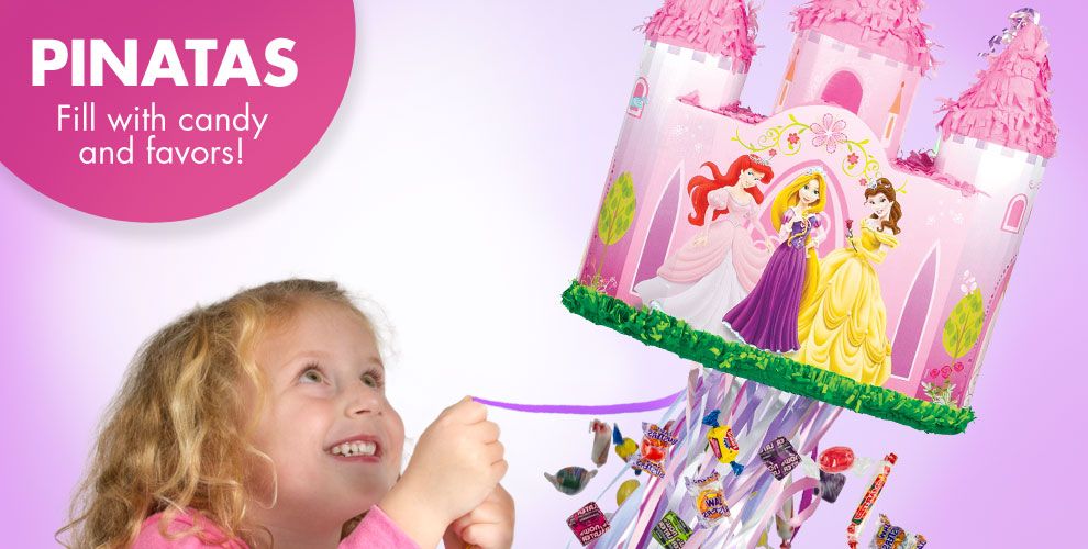 Disney Princess Pinatas - Pinatas, Candy & Party Favors - Party City
